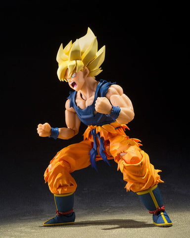 Dragon Ball Z S.H.Figuarts Action Figure Super Saiyan Son Goku (Fighter ...