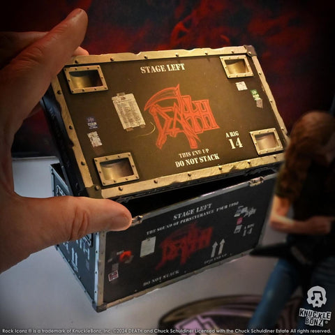Death Rock Ikonz On Tour Road Case Statue + Stage Backdrop Set The ...