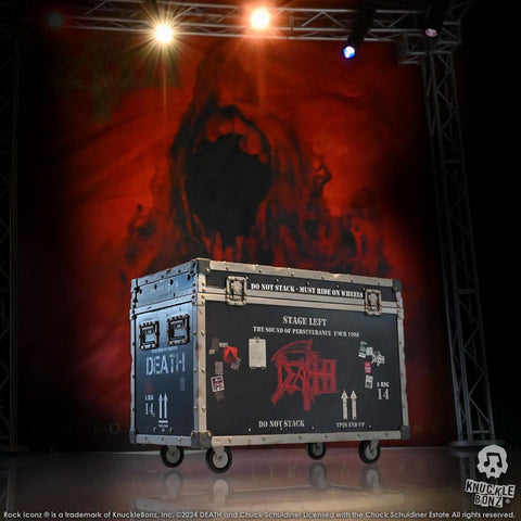Death Rock Ikonz On Tour Road Case Statue + Stage Backdrop Set The ...