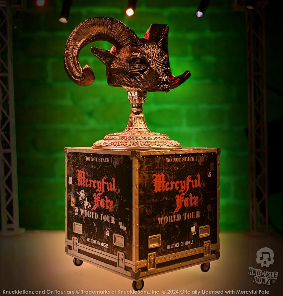 Mercyful Fate Rock Ikonz On Tour Road Case Statue & Stage Mask Set ...